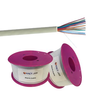 Cina Cable di allarme a fili CCA/S1/D1/A1 PVC 2X0.50 14X0.22 composito con filo di scarico da 7*0.2 mm in vendita