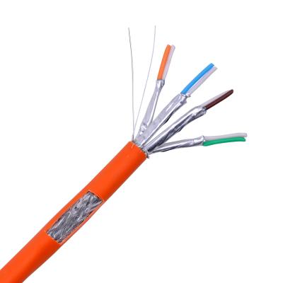 Cina 305M/Roll Cat6a Cavo UTP per rete 23AWG 4 coppie conduttore interno torto Bc rame in vendita