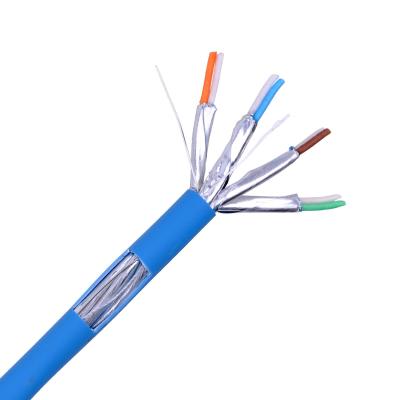 Cina 305M/Roll Cat6a Cavo UTP per rete 23AWG 4 coppie conduttore interno torto Bc rame in vendita