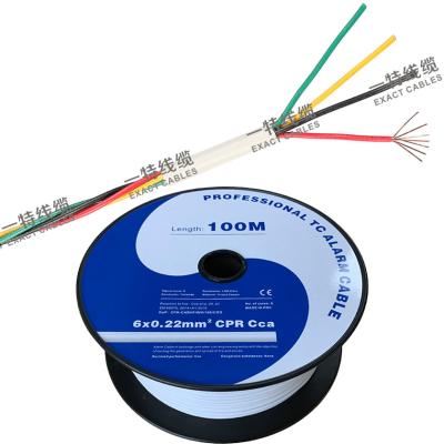中国 隔離されたPVC 24X0.22 Cca s1 d1 a1 への鎖状アラームケーブル 販売のため