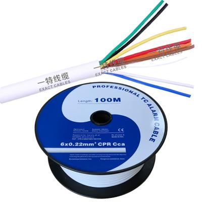 中国 隔離されたPVC 24X0.22 Cca s1 d1 a1 への鎖状アラームケーブル 販売のため