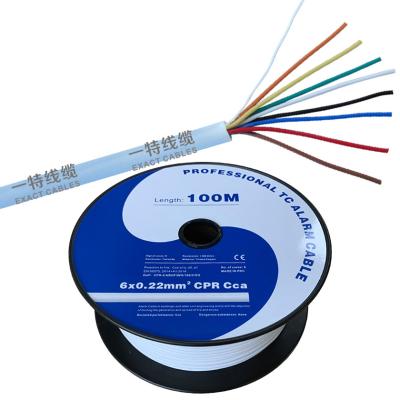 中国 隔離されたPVC 24X0.22 Cca s1 d1 a1 への鎖状アラームケーブル 販売のため