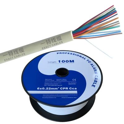 中国 隔離されたPVC 24X0.22 Cca s1 d1 a1 への鎖状アラームケーブル 販売のため
