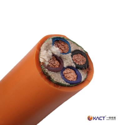 Cina 110V-450V AC Xlpe Cablo di alimentazione blindato isolato Nastro di rame Cable EV per veicoli elettrici in vendita