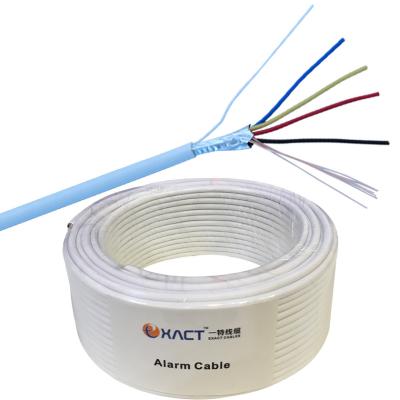 Cina 12x0,22 mm2 cavo di allarme a filo CCAM con conducente protetto con isolamento in PVC e giacca in vendita