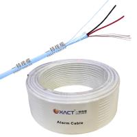 China Solid Unshielded CPR Eca PVC Insulation Communication Cable 2x0.22 mm2 for sale