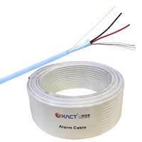 China Solid Unshielded CPR Eca PVC Insulation Communication Cable 2x0.22 mm2 for sale