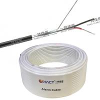 China Solid Unshielded CPR Eca PVC Insulation Communication Cable 2x0.22 mm2 for sale