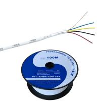 China 2 Core 0.22mm2 Unshielded Stranded CPR Eca Alarm Cable PVC Insulation Jacket for sale