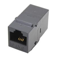 China Cat5e Unshielded Keystone Jack 110 IDC RJ45 Female 90 Degree for UTP Networking for sale