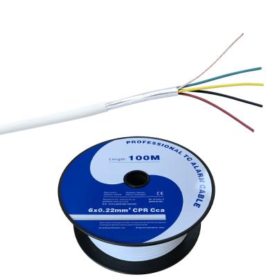 Cina Cable di segnale di allarme LSF senza schermo e giacca CPR Cable di segnale 8x0.22mm2 in vendita