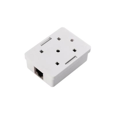Cina Scatola di montaggio superficiale RJ45 in plastica Cat6 a 1 porta con conduttore interno Tc in vendita