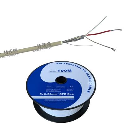 Cina 2x0,22 mm2 cavo di allarme LSOH con conduttore TCCA a fili per impianti di base 5000000000 in vendita