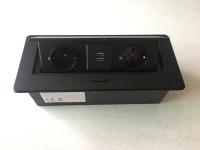 China Desktop Connection Data Box with German Standard Power and USB Charging 110V-220V 10A-13A for sale