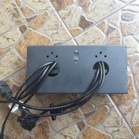 China Vertical Table Desk Power Outlet with Pneumatic Pop Up Socket 110V 220V 10A 13A for sale