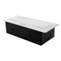China Vertical Table Desk Power Outlet with Pneumatic Pop Up Socket 110V 220V 10A 13A for sale