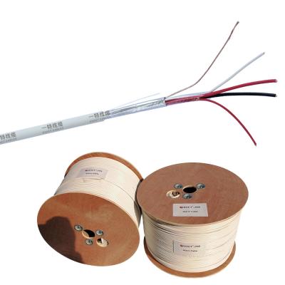 Cina 4x0,22mm2 TC CPR Eca Cablo di allarme a filo blindato in vendita