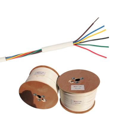 中国 制御および信号伝送のための無遮蔽のCPR Eca 4x0.22mm2 ストランディングアラームケーブル 販売のため