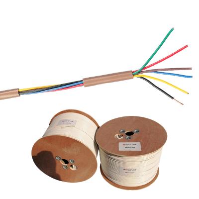 中国 制御および信号伝送のための無遮蔽のCPR Eca 4x0.22mm2 ストランディングアラームケーブル 販売のため