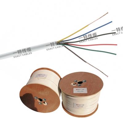 中国 制御および信号伝送のための無遮蔽のCPR Eca 4x0.22mm2 ストランディングアラームケーブル 販売のため