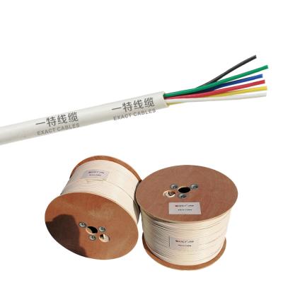 中国 制御および信号伝送のための無遮蔽のCPR Eca 4x0.22mm2 ストランディングアラームケーブル 販売のため