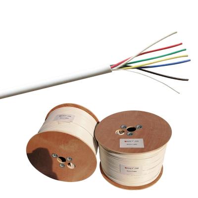 Cina 4x0.22mm2 TCCA PVC isolante a fili CPR Eca cavo di allarme con nucleo di filo di rame nudo in vendita