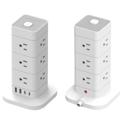 Cina Socket di estensione 250V 10A 2 porte USB Universal Travel Mobile Multiple Plug Cable 1.8M in vendita
