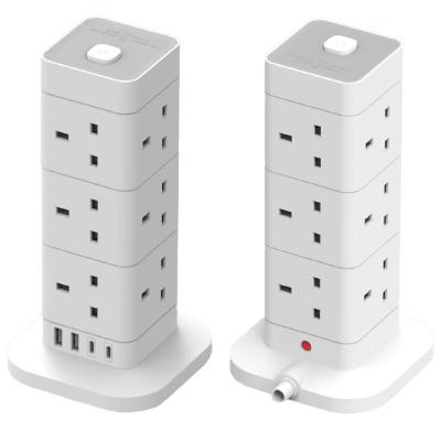 Cina Socket di estensione 250V 10A 2 porte USB Universal Travel Mobile Multiple Plug Cable 1.8M in vendita