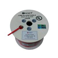 China Bare Copper Stranded Fire Alarm Cable 2x0.5mm2 PVC Insulation Jacket for sale