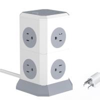 China Standard Grounding Custom Multi-Plug Power Strip Tower 110-220V with Universal Charging Socket for sale