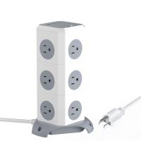 China Standard Grounding Custom Multi-Plug Power Strip Tower 110-220V with Universal Charging Socket for sale
