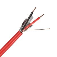 China 2 Core PVC Jacket Fire Alarm Cable 0.75mm2 Bare Copper Shielded Communication Wire for sale