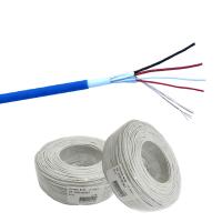 China Exactcables 4x24AWG Solid Bare Copper Security Alarm Cable PVC Jacket 0.22mm2 for sale