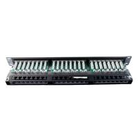 China 48 Port Networking Patch Panel for Cat5e Cat6 Cat6a Cat7 Modular System for sale