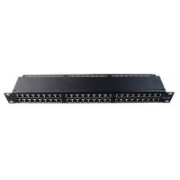 China 48 Port Networking Patch Panel for Cat5e Cat6 Cat6a Cat7 Modular System for sale