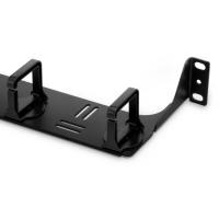 China 19 Inch 1U Plastic Rings Network Cable Manager for Server Rack Organizer Customizable for sale