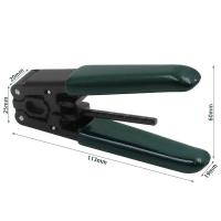 China FTTH Drop Cable Mini Wire Jacket Stripper Pliers 3.1x2.0mm 120g Carbon Steel for sale