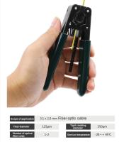 China FTTH Drop Cable Mini Wire Jacket Stripper Pliers 3.1x2.0mm 120g Carbon Steel for sale