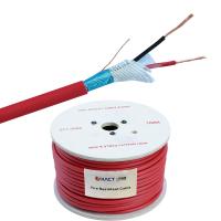 China ExactCables Fire Alarm Cable Shielded 2x0.75mm2 Bare Copper Solid Communication Cable for sale
