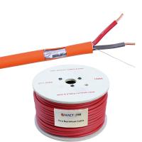 China ExactCables Fire Alarm Cable Shielded 2x0.75mm2 Bare Copper Solid Communication Cable for sale