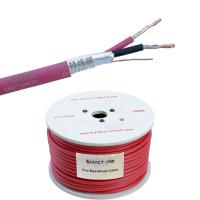 China ExactCables Fire Alarm Cable Shielded 2x0.75mm2 Bare Copper Solid Communication Cable for sale