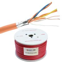 China ExactCables Fire Alarm Cable Shielded 2x0.75mm2 Bare Copper Solid Communication Cable for sale