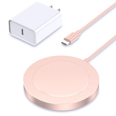 Cina 1 caricabatterie senza fili magnetici a conduttore per iPhone Mag-Safe in vendita