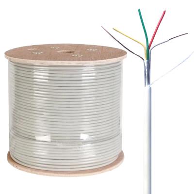 China 12 Núcleos X0.22 Sólido 4x0.5mm Cable de alarme CCA não blindado EN50575 IEC6032-1 Isolamento PVC à venda