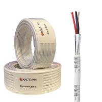China 4x0.22mm2 Shielded Stranded CCA PVC Insulation Jacket CPR Eca Alarm Control Cable for sale
