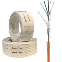 China 4x0.22mm2 Shielded Stranded CCA PVC Insulation Jacket CPR Eca Alarm Control Cable for sale