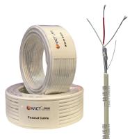 China 4x0.22mm2 Shielded Stranded CCA PVC Insulation Jacket CPR Eca Alarm Control Cable for sale