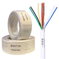 China LSF Insulation Shielded CCAM Conductor 6x0.22mm2 CPR Eca Security Cable PVC Jacket for sale