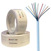 China LSF Insulation Shielded CCAM Conductor 6x0.22mm2 CPR Eca Security Cable PVC Jacket for sale