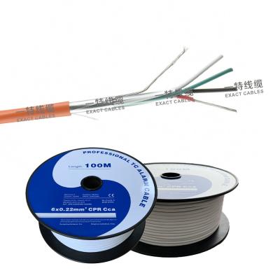 China 12x0.22mm2 Cable de controlo LSF CPR Eca blindado para sistema de endereço público à venda